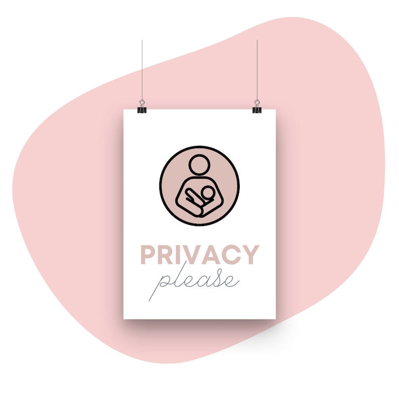 Breastfeeding Privacy Sign – Office Pumping Door Sign (PDF) - Etsy