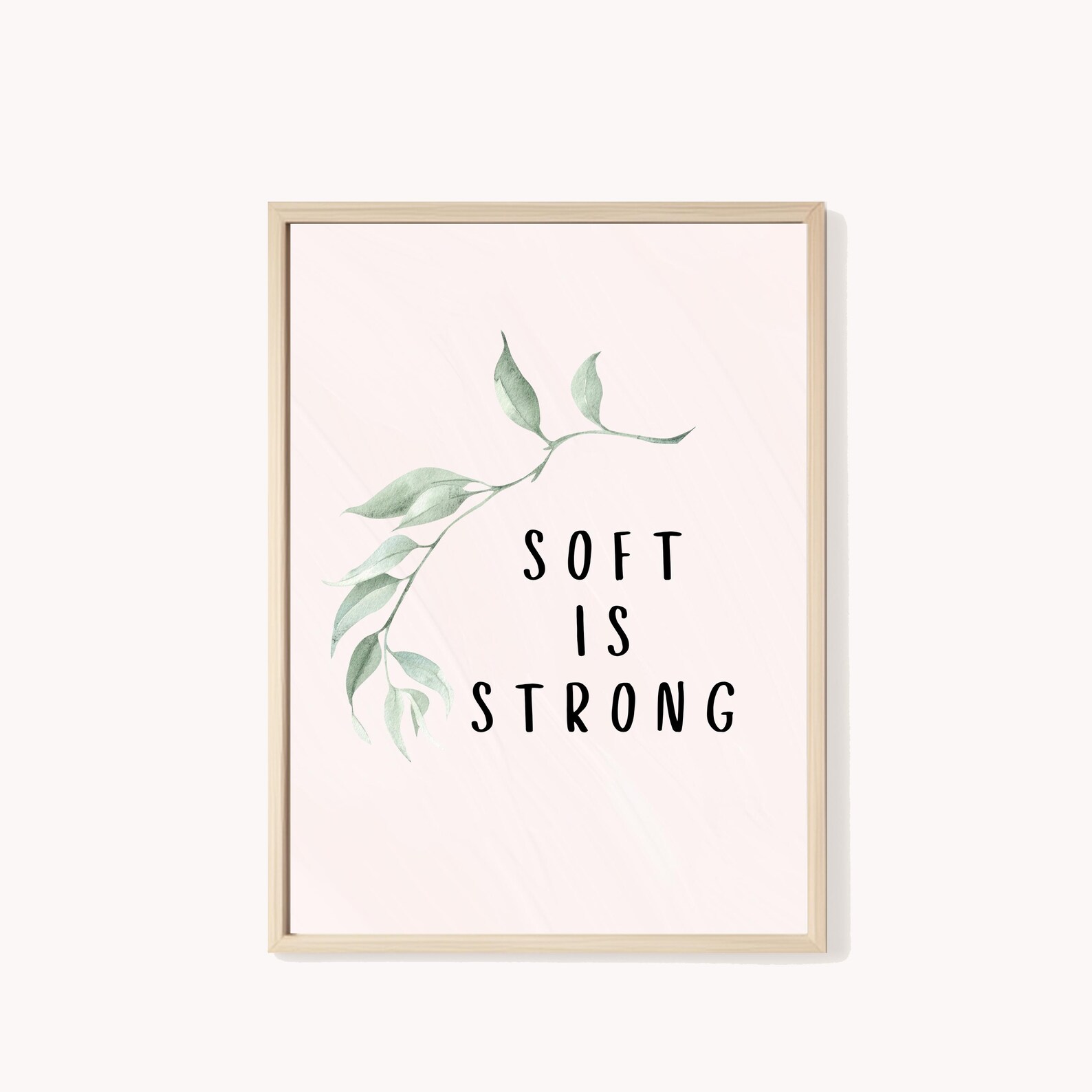 Modern Boho Botanical Wall Art | Inspirational Printable Quotes ...