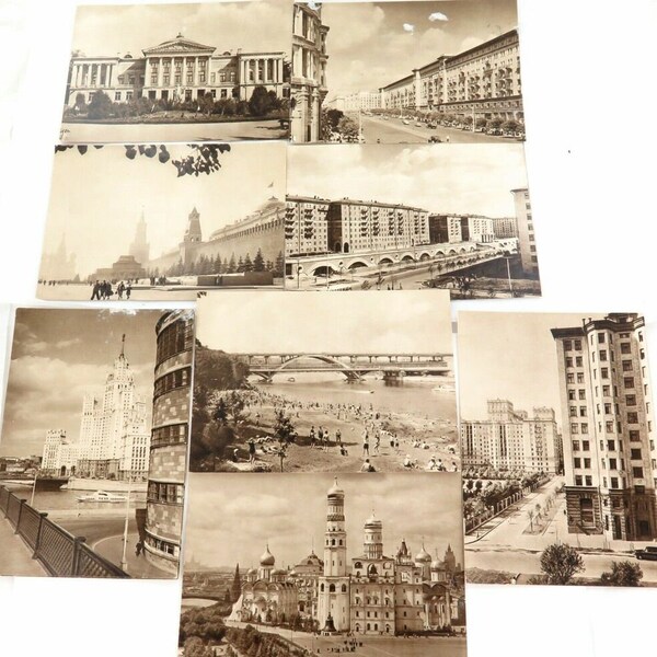 Russian Postcards - Etsy
