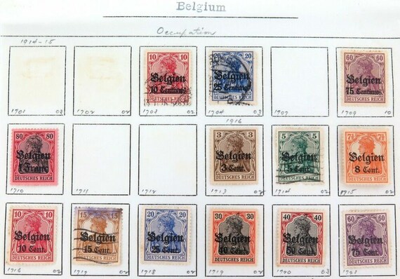 Ww1 German Stamp