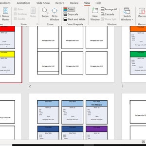 Monopoly Board Game Template - Etsy