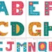 Alphabet Printable Worksheet, Alphabet Printable, Children's Learning ...