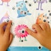 Monster Sensory Bag Printable: Kids Counting Activity (digital Download ...