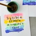 Watercolor Word Art Rainbow Art Rainbow Craft Rainbow Kids - Etsy