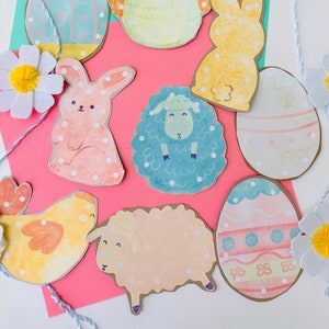 Easter Lacing Cards, Easter Craft, Easter Printable Card, Preschool ...