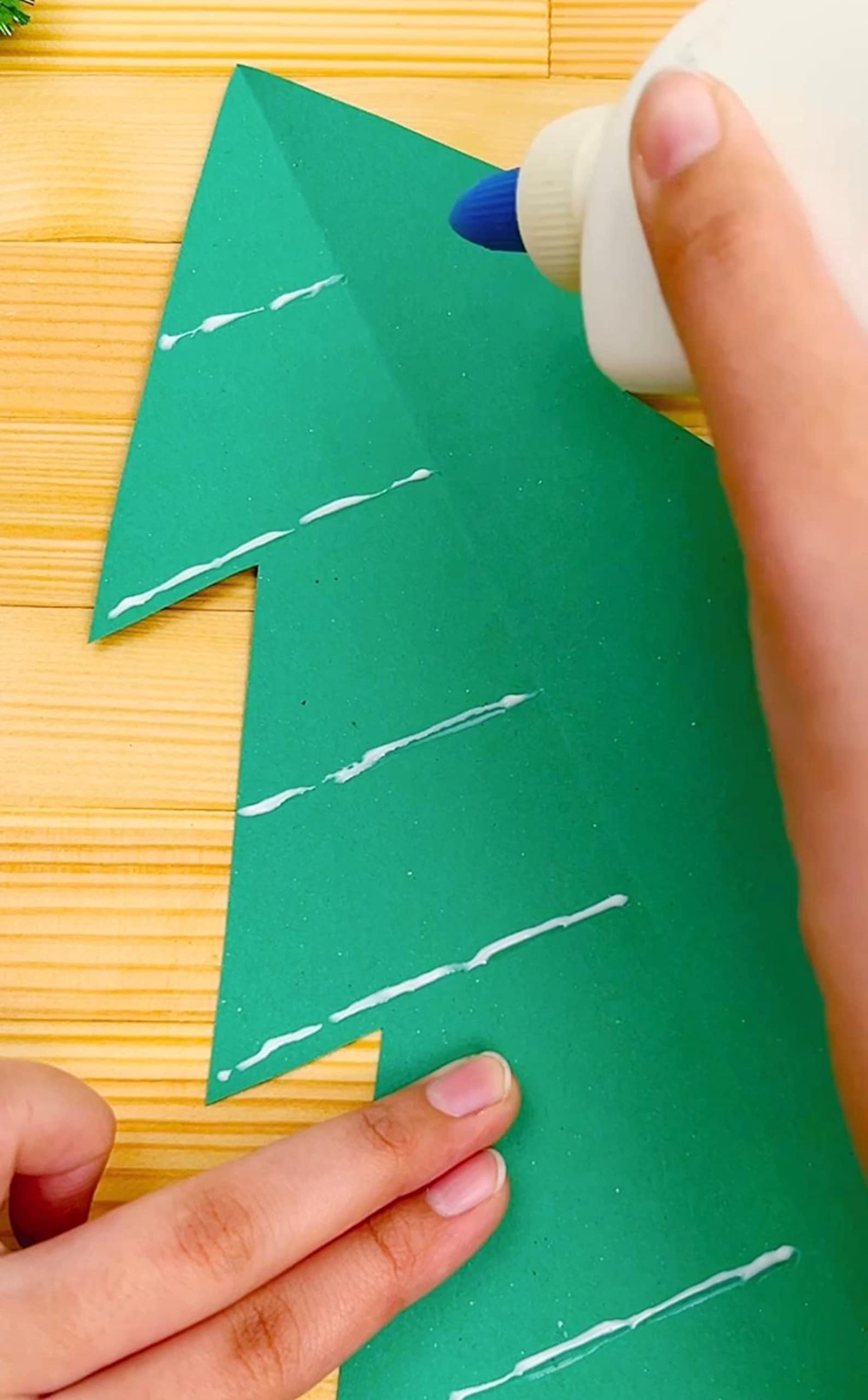 Honeycomb Paper Tree Template, Christmas Craft, Downloadable Template ...