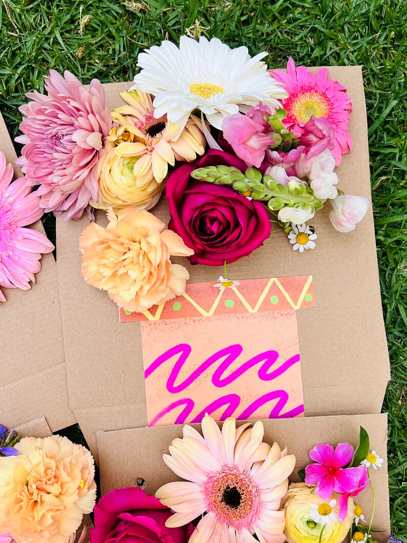 Flower Threading Flower Printable Children's Learning | Etsy