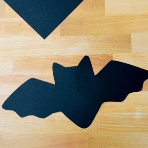 Flying Bat Craft Printable: Halloween Kids Activity (digital Download ...