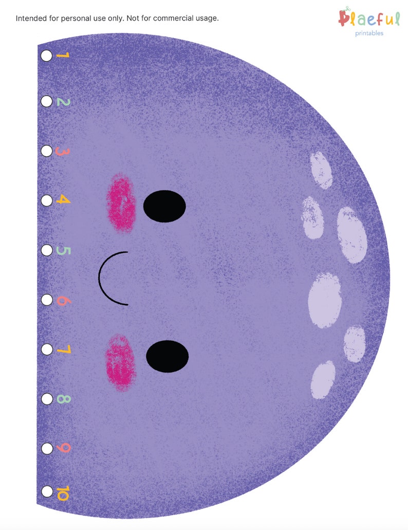 Jellyfish Counting Printable: Ocean Preschool Activity (digital ...