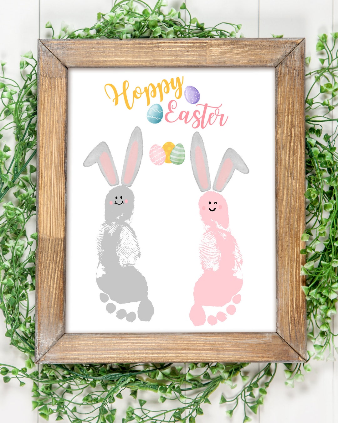 Easter Handprint Art, Easter Footprint Art, Preschool Easter Art ...
