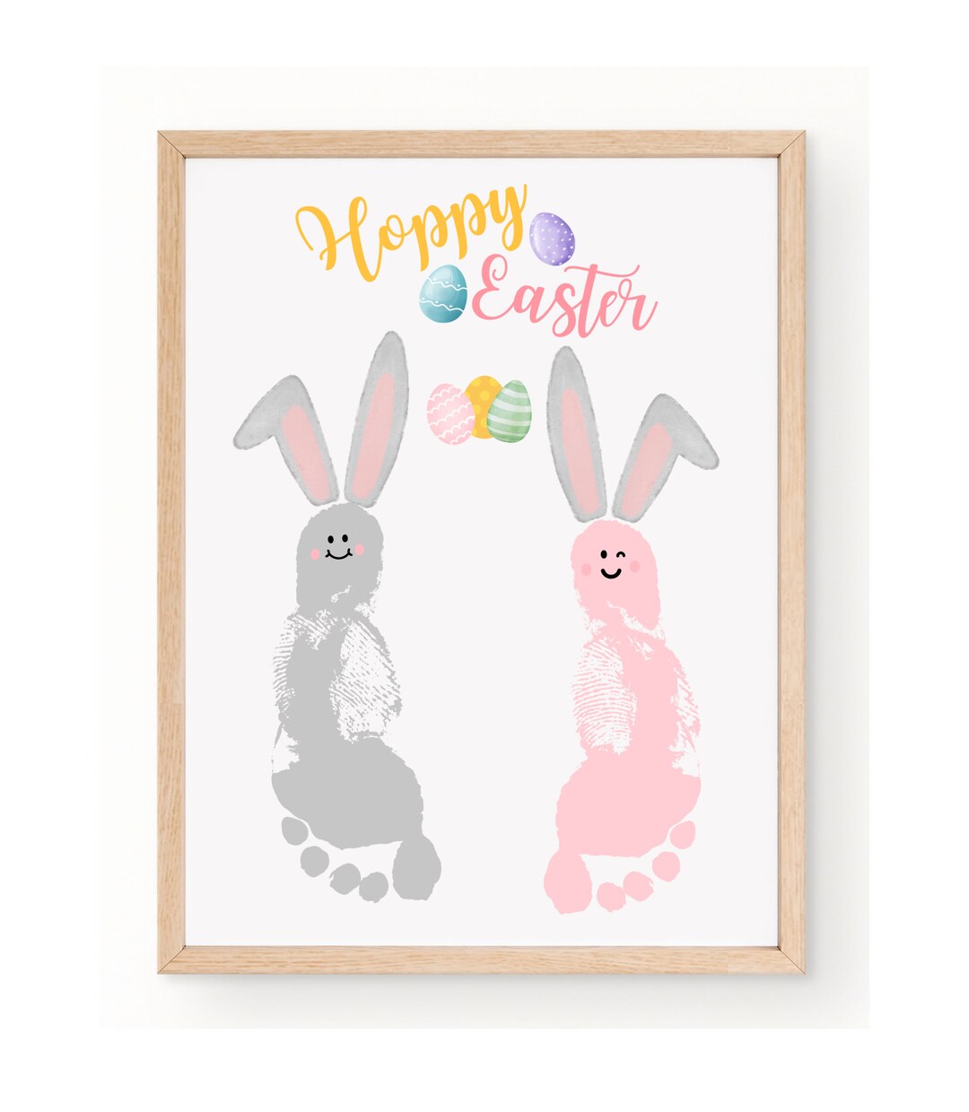 Easter Handprint Footprint Art: DIY Craft (digital Download) - Etsy