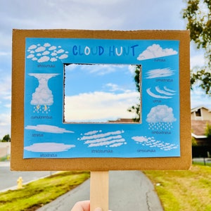 Cloud Hunt Printable: Nature Learning, Cloud Types (digital Download ...