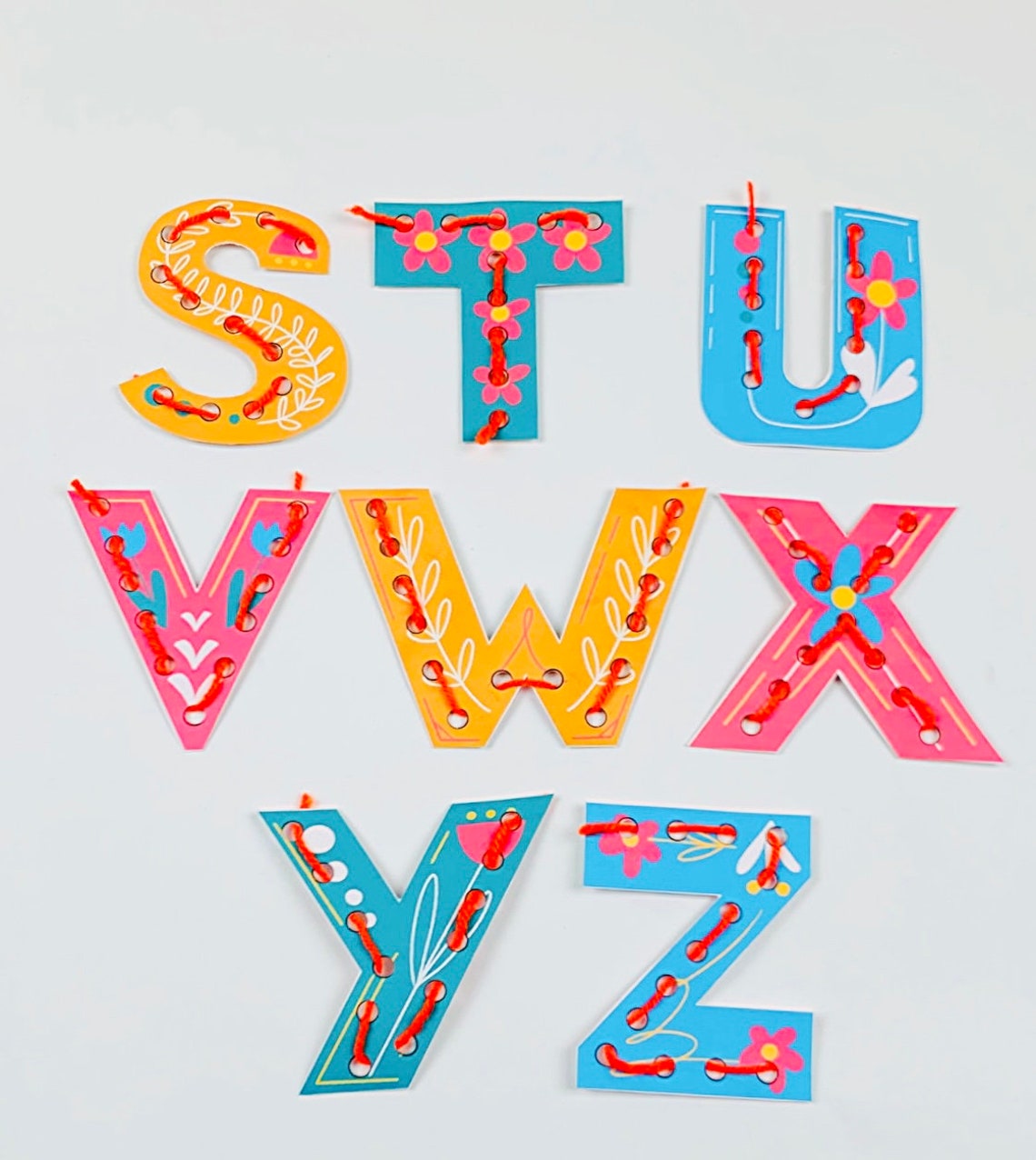 Alphabet Printable Worksheet Alphabet Printable | Etsy