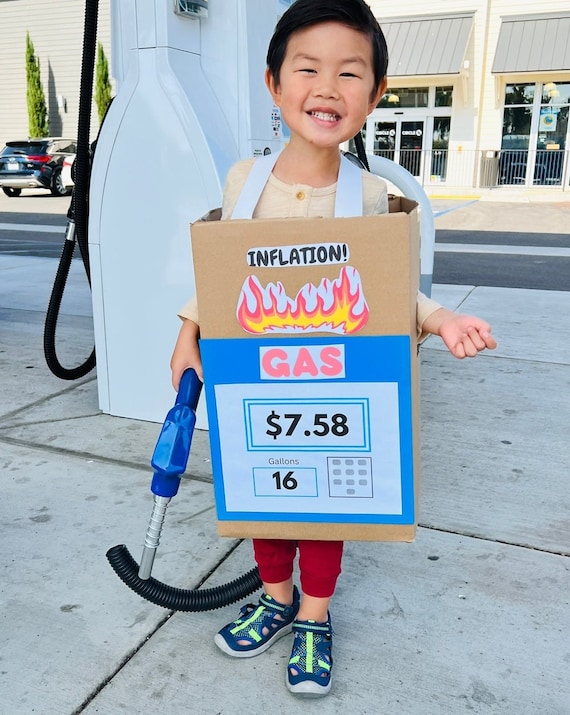 Gas Pump Costume Printable Gas Pump Printable Kids Halloween - Etsy