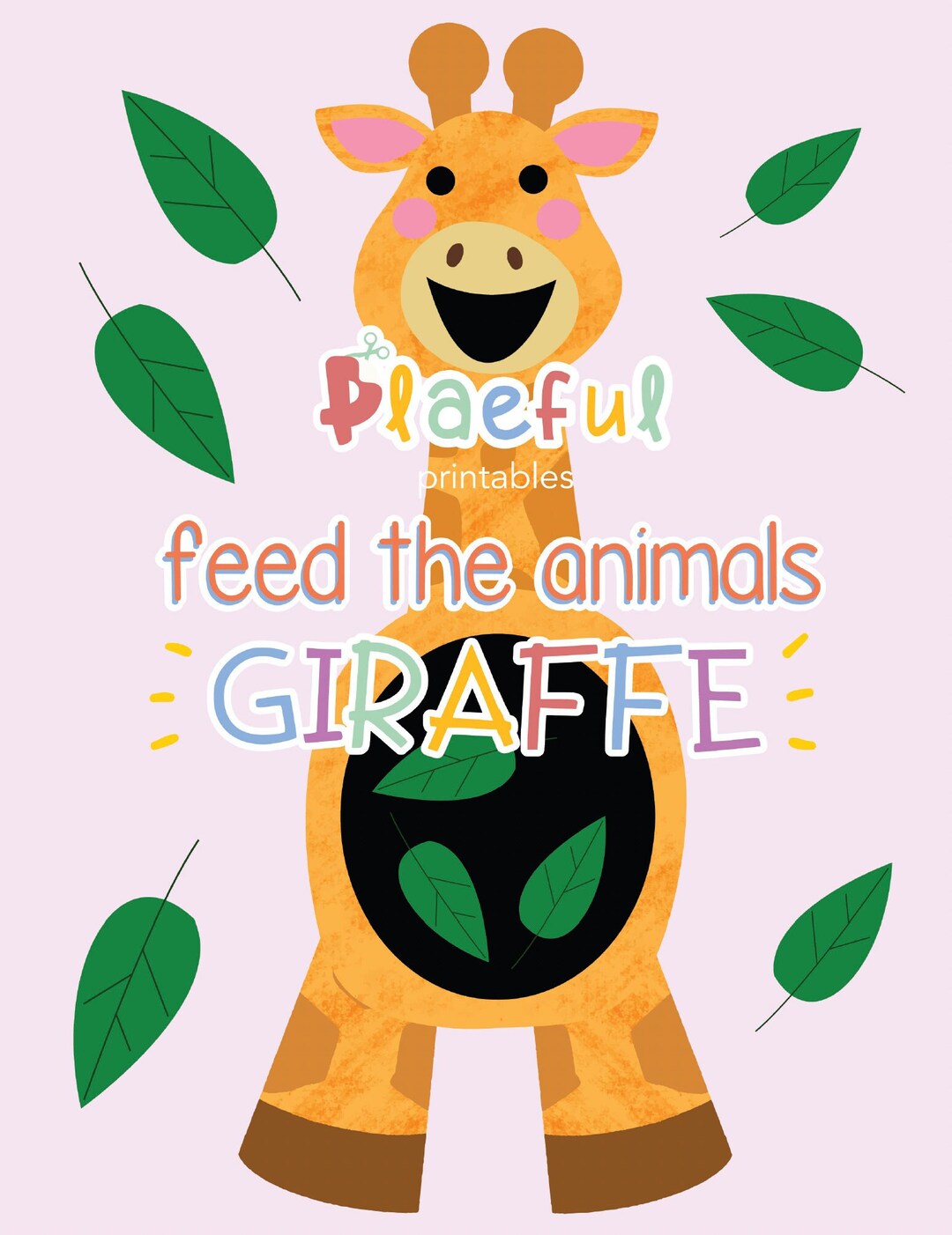 Feed the Animals, Animal Preschool Printable, Preschool Learning ...