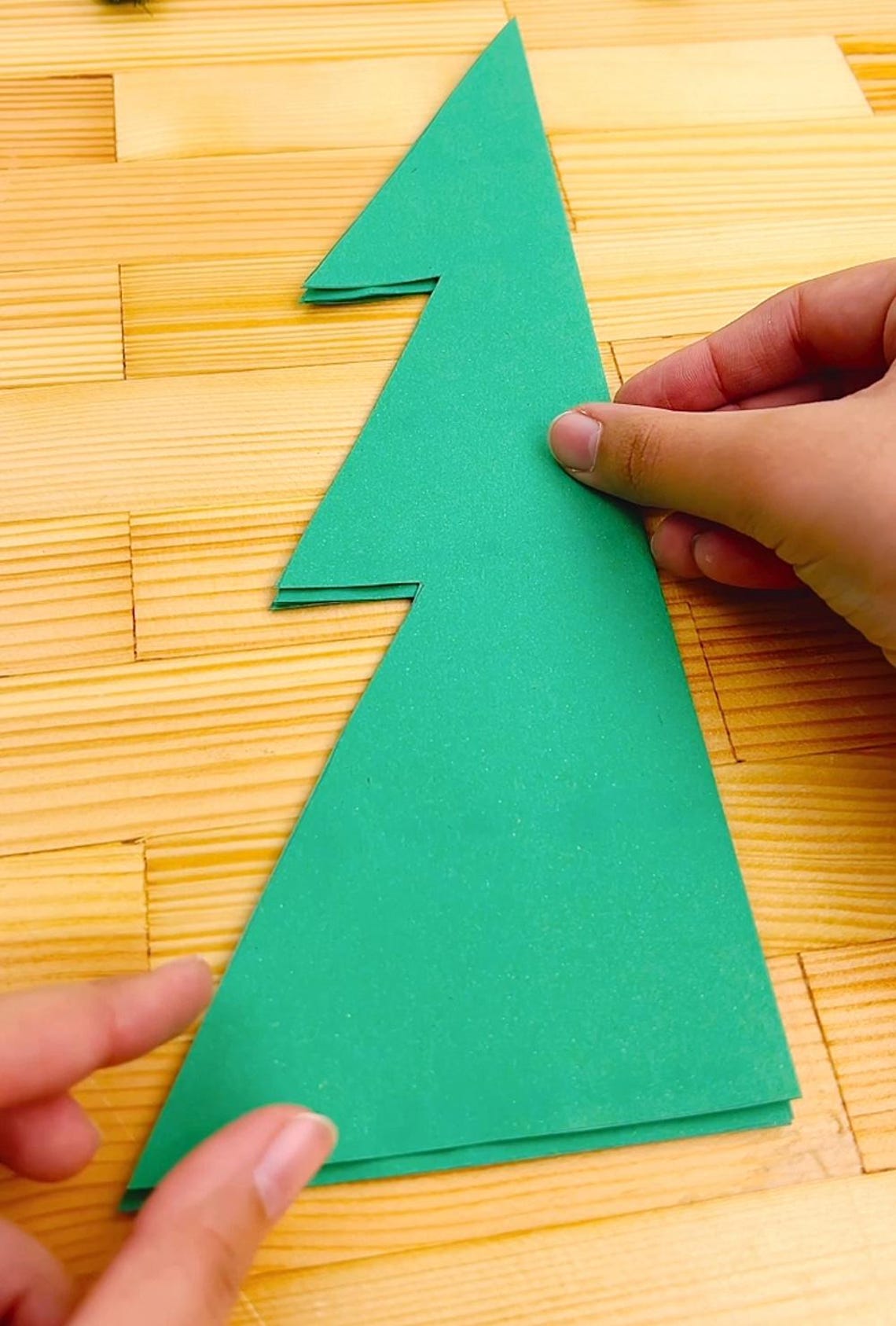 Honeycomb Paper Tree Template, Christmas Craft, Downloadable Template ...