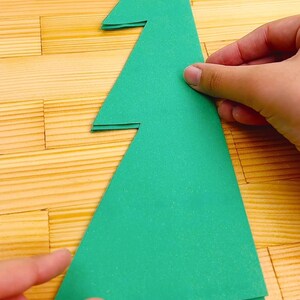 Honeycomb Paper Tree Template, Christmas Craft, Downloadable Template ...