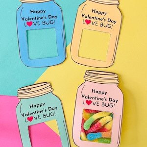 Love Bug Valentine Craft Valentine Craft Preschool - Etsy