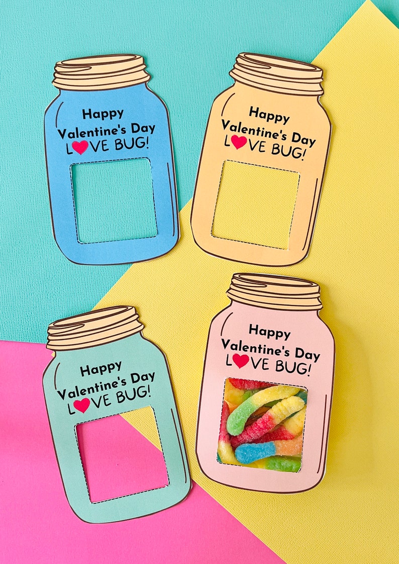 Love Bug Valentine Craft Valentine Craft Preschool - Etsy Love Bug Valentine Craft Valentine Craft Preschool - Etsy