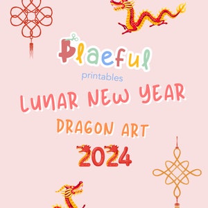 Lunar New Year Craft 2024, Lunar Dragon Craft, Chinese New Year Art ...