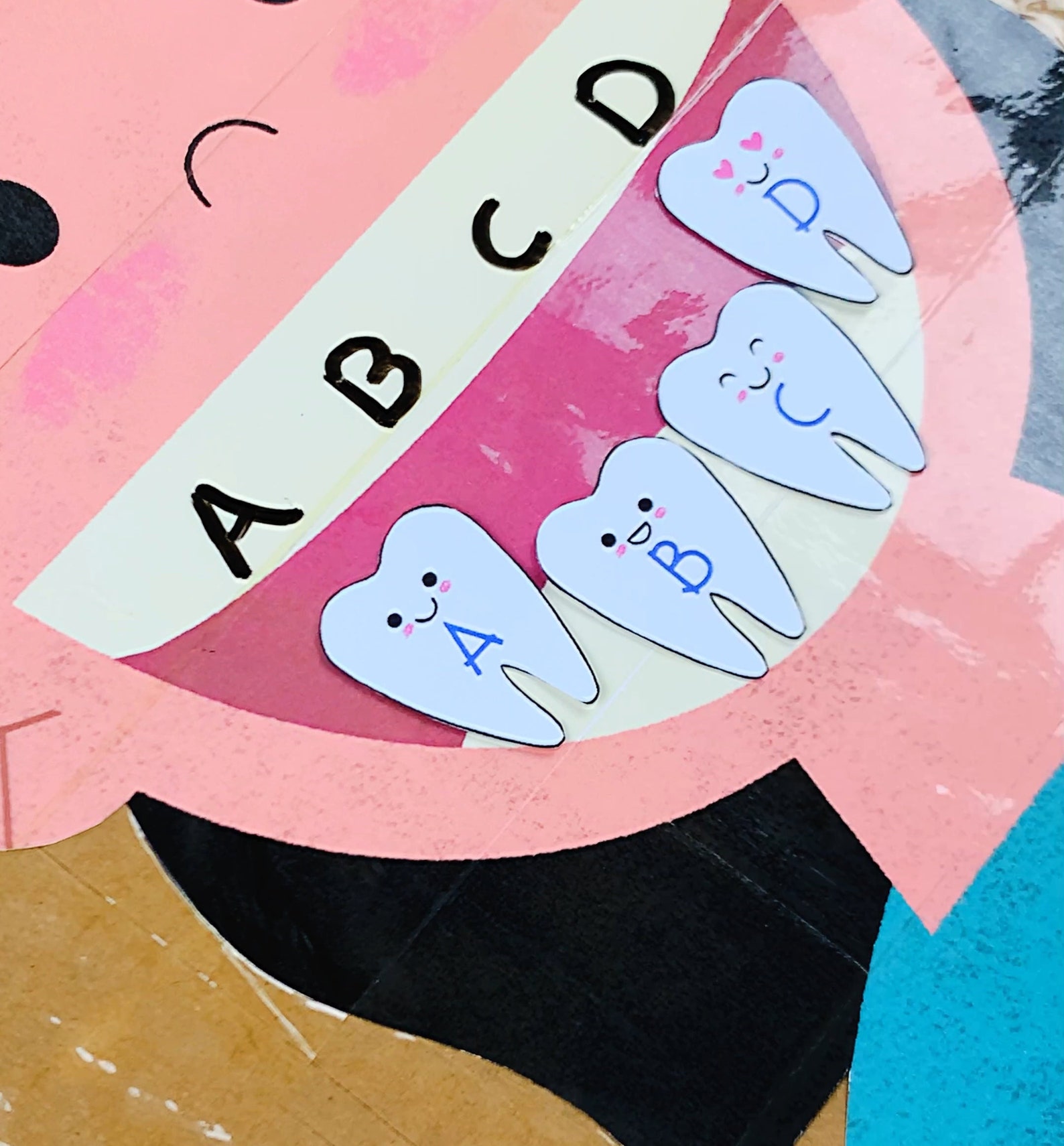 Tooth Brushing Learning Printable: Numbers & Alphabet (digital Download ...