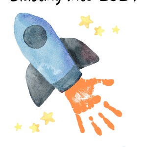 2024 New Years Handprint Art Preschool New Year Art, New Years ...