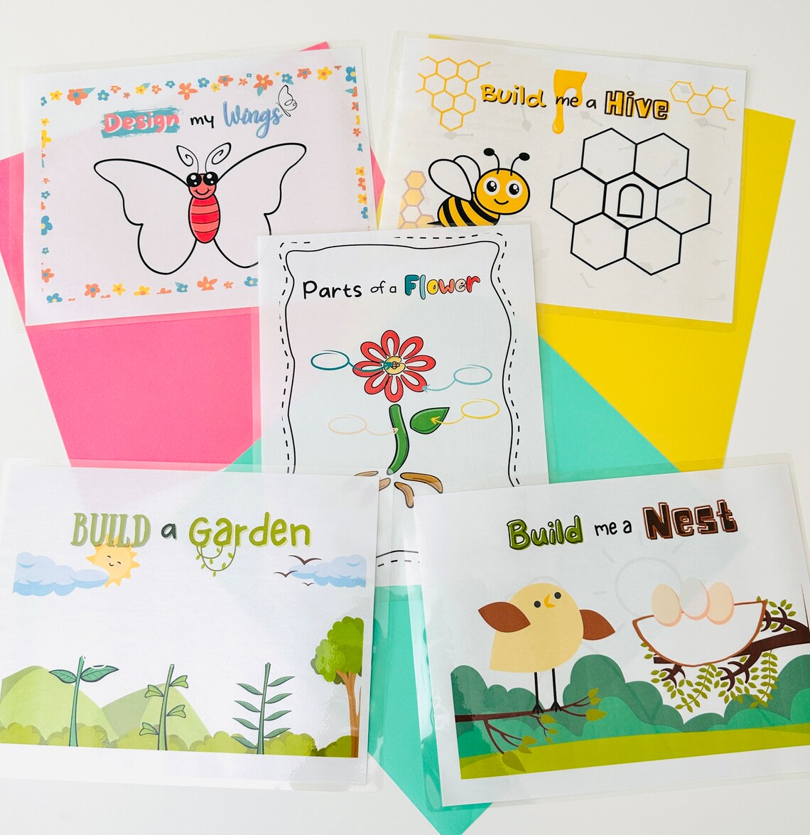 Spring Playdough Mats Play Doh Cards Toddler Activity - Etsy