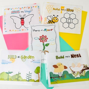 Spring Playdough Mats, Play Doh Cards, Toddler Activity, Preschool ...