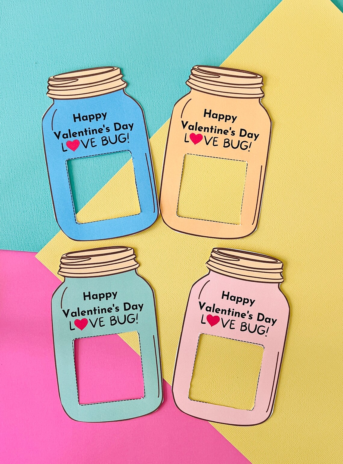 Love Bug Valentine Craft Valentine Craft Preschool - Etsy