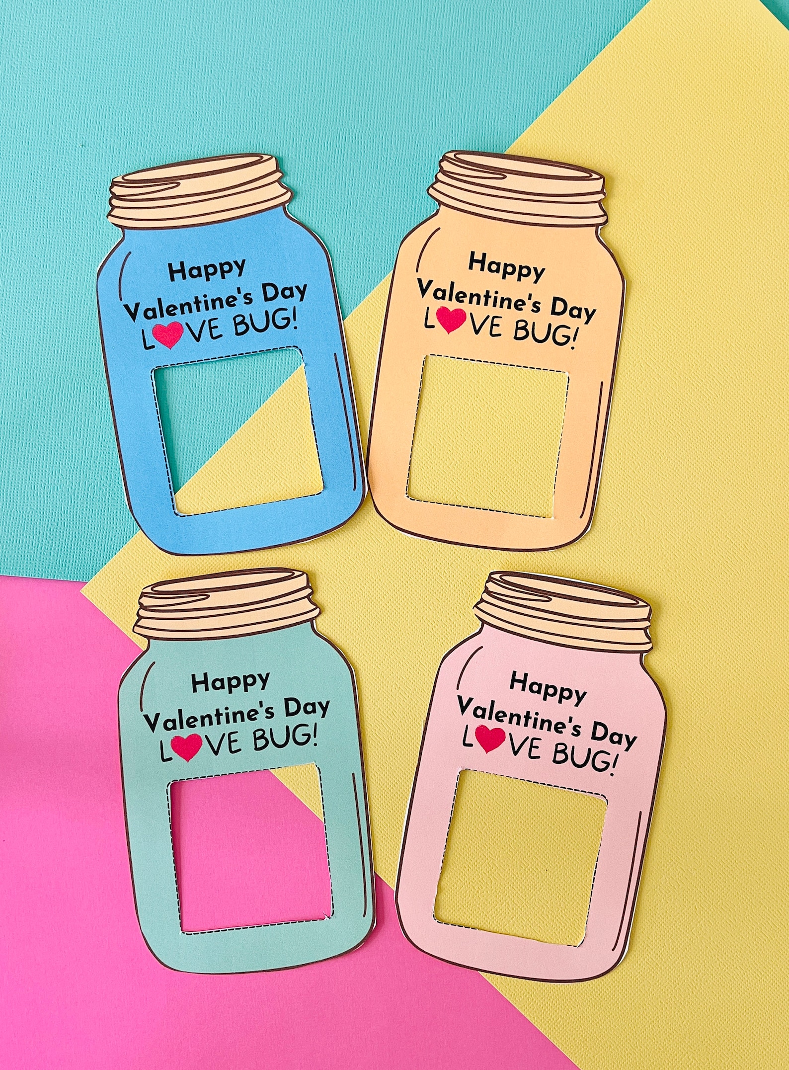 Love Bug Valentine Craft Valentine Craft Preschool - Etsy