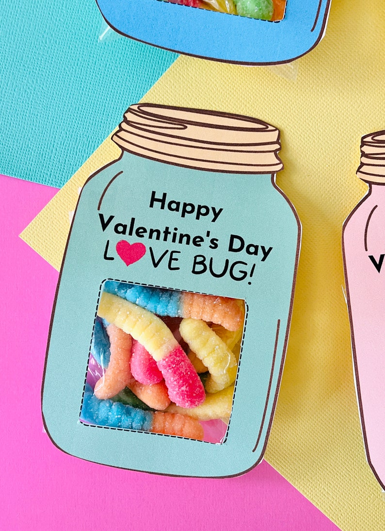 Love Bug Valentine Craft Valentine Craft Preschool - Etsy Love Bug Valentine Craft Valentine Craft Preschool - Etsy