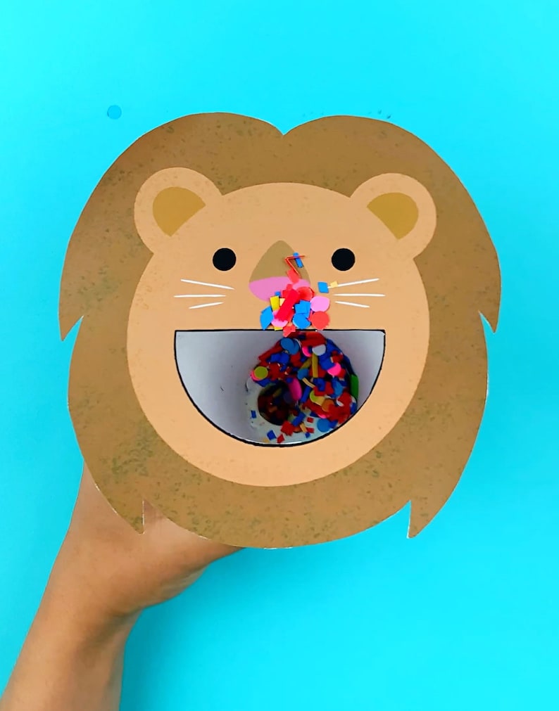 Animal Craft Animal Printable Preschool Animal Craft - Etsy