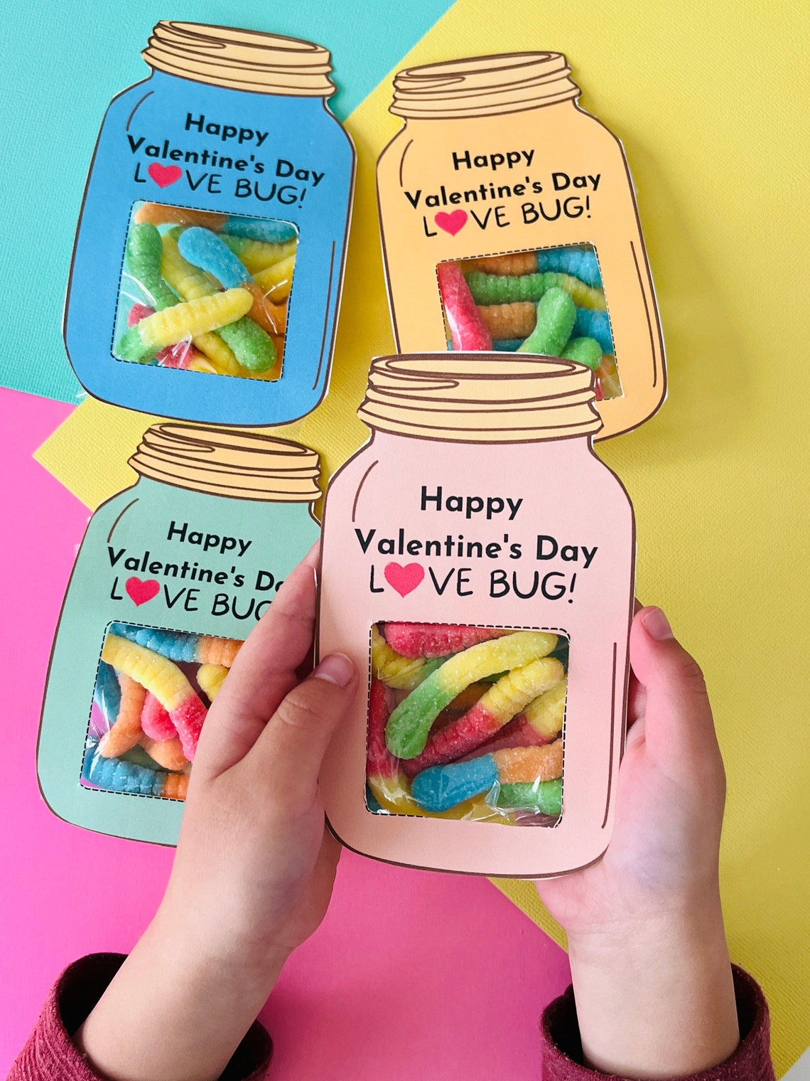 Love Bug Valentine Craft Valentine Craft Preschool - Etsy