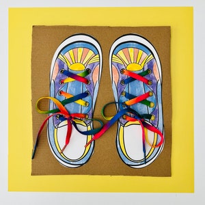 Shoelace Tying Children's Learning Printable - Kids Printable ...
