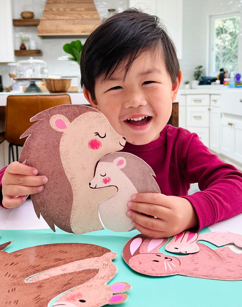 Animal Printable Craft for Kids Fine Motor Skills Printable - Etsy