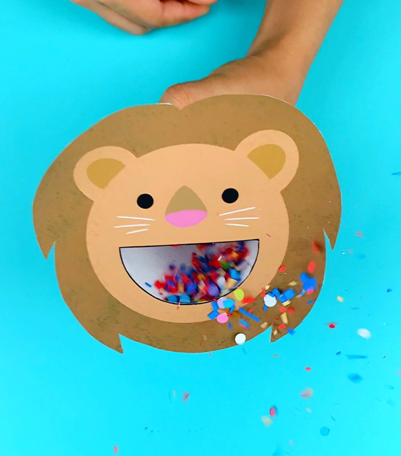 Animal Craft Animal Printable Preschool Animal Craft - Etsy