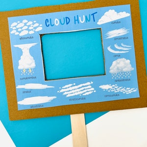 Cloud Hunt Printable: Nature Learning for Kids (digital Download) - Etsy