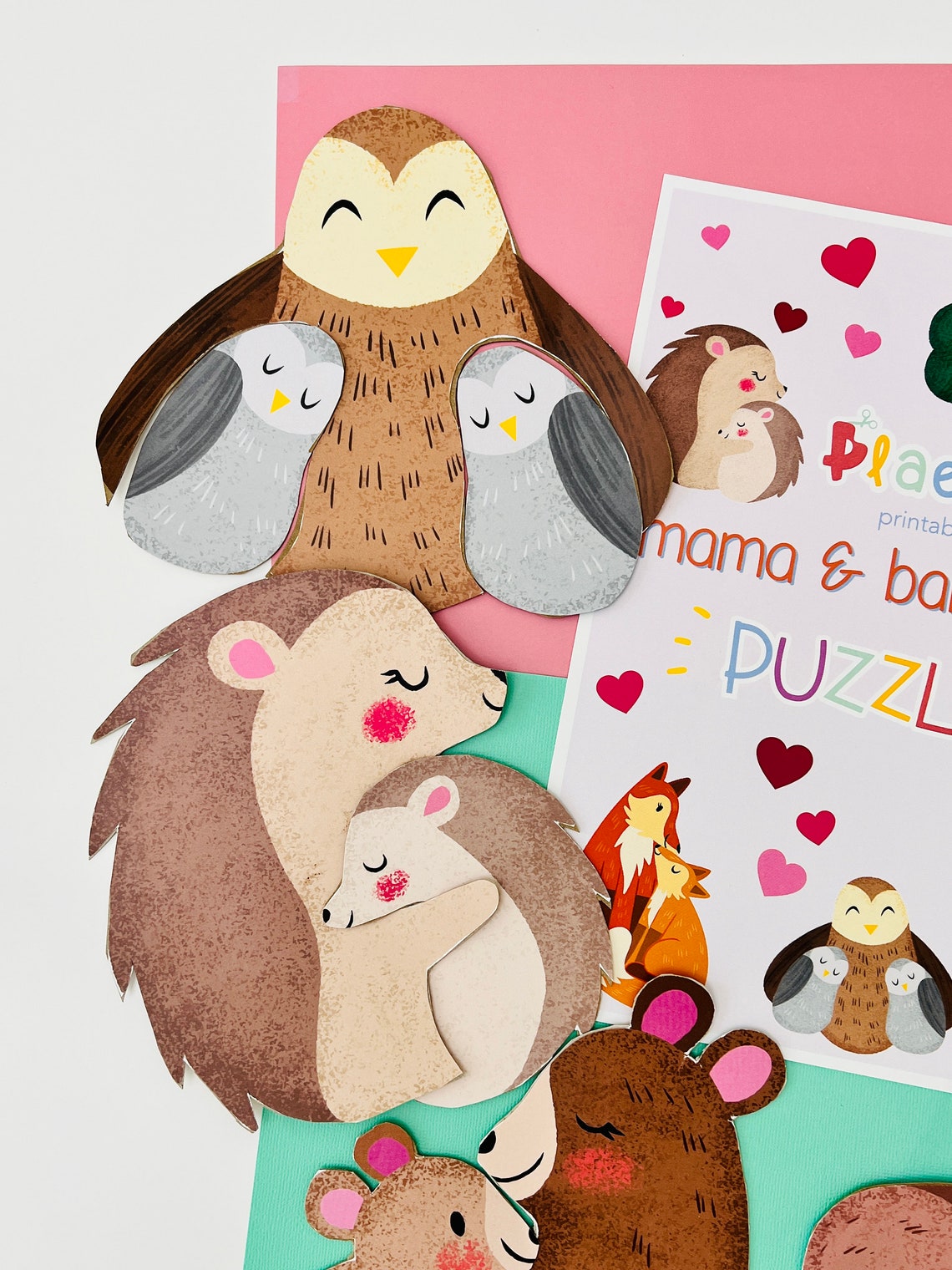 Animal Printable Craft for Kids Fine Motor Skills Printable - Etsy