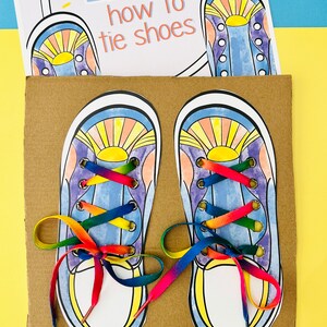 Shoelace Tying Children's Learning Printable - Kids Printable ...