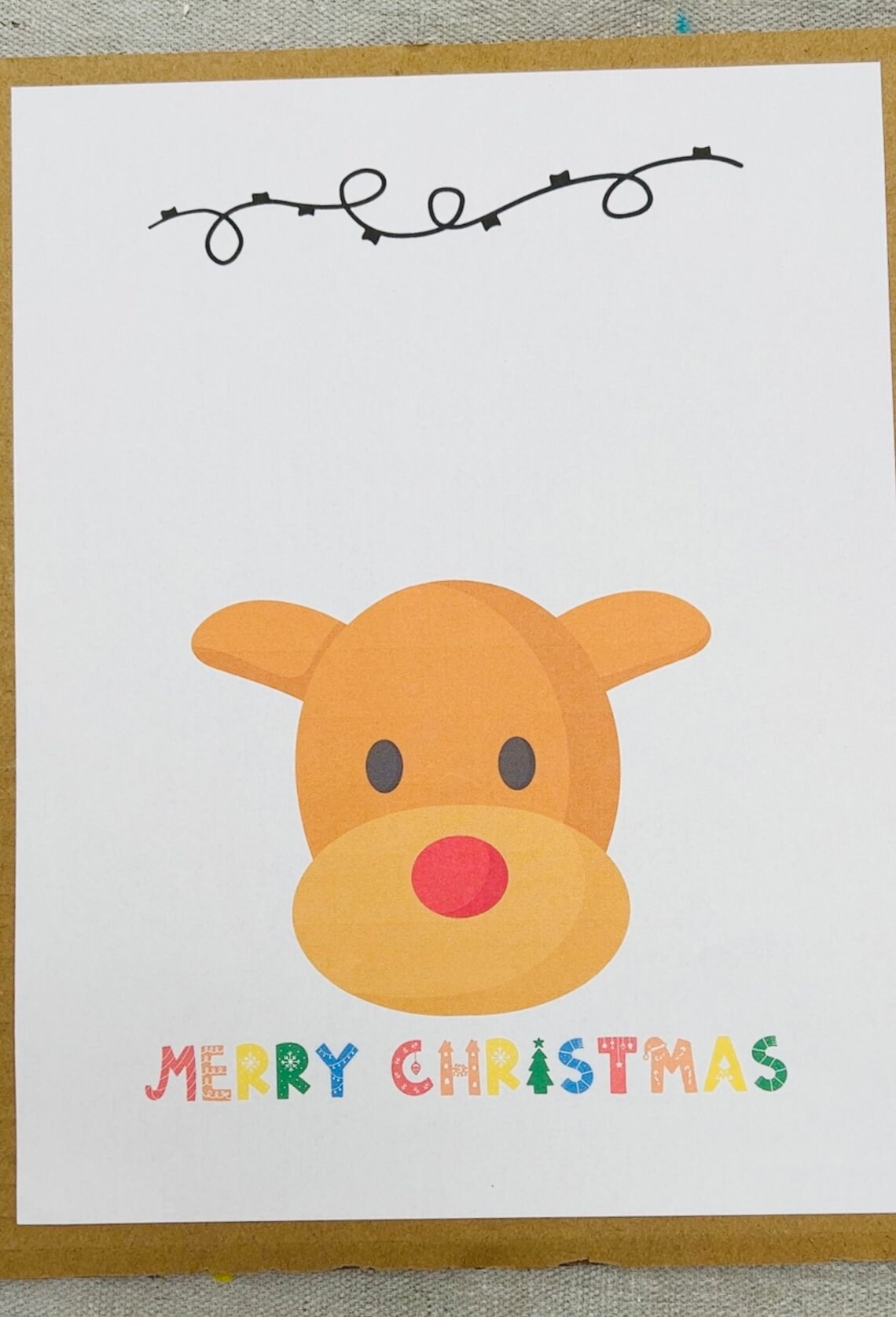 Rudolph Handprint Art Printable Rudolph Printable Rudolph - Etsy