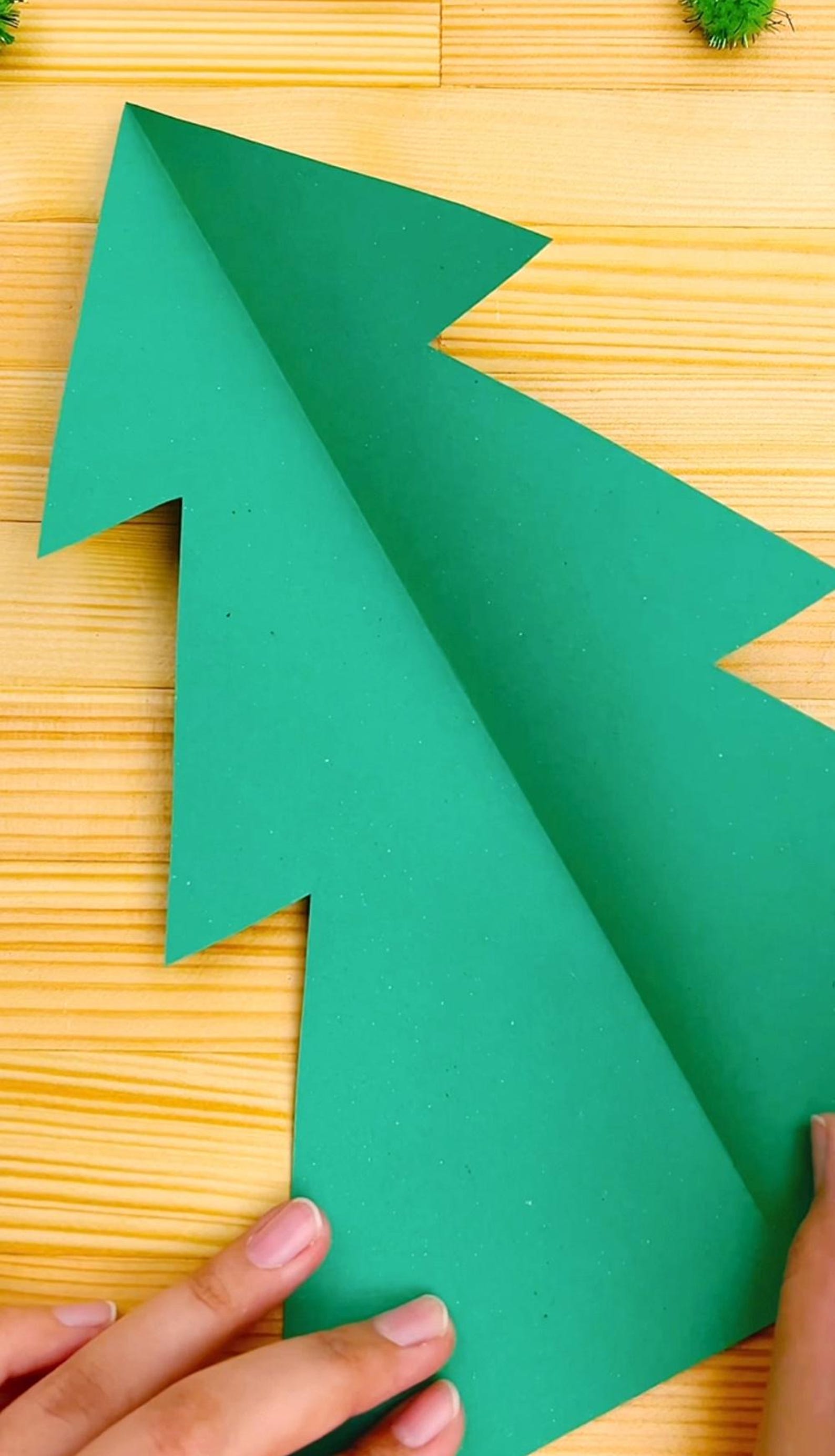 Honeycomb Paper Tree Template, Christmas Craft, Downloadable Template ...