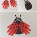 Ladybug Handprint Art: Kids Craft Printable (digital Download) - Etsy