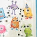 Monster Sensory Bag Printable: Kids Counting Activity (digital Download ...