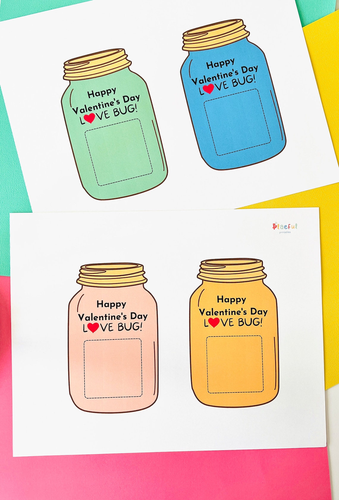 Love Bug Valentine Craft Valentine Craft Preschool - Etsy