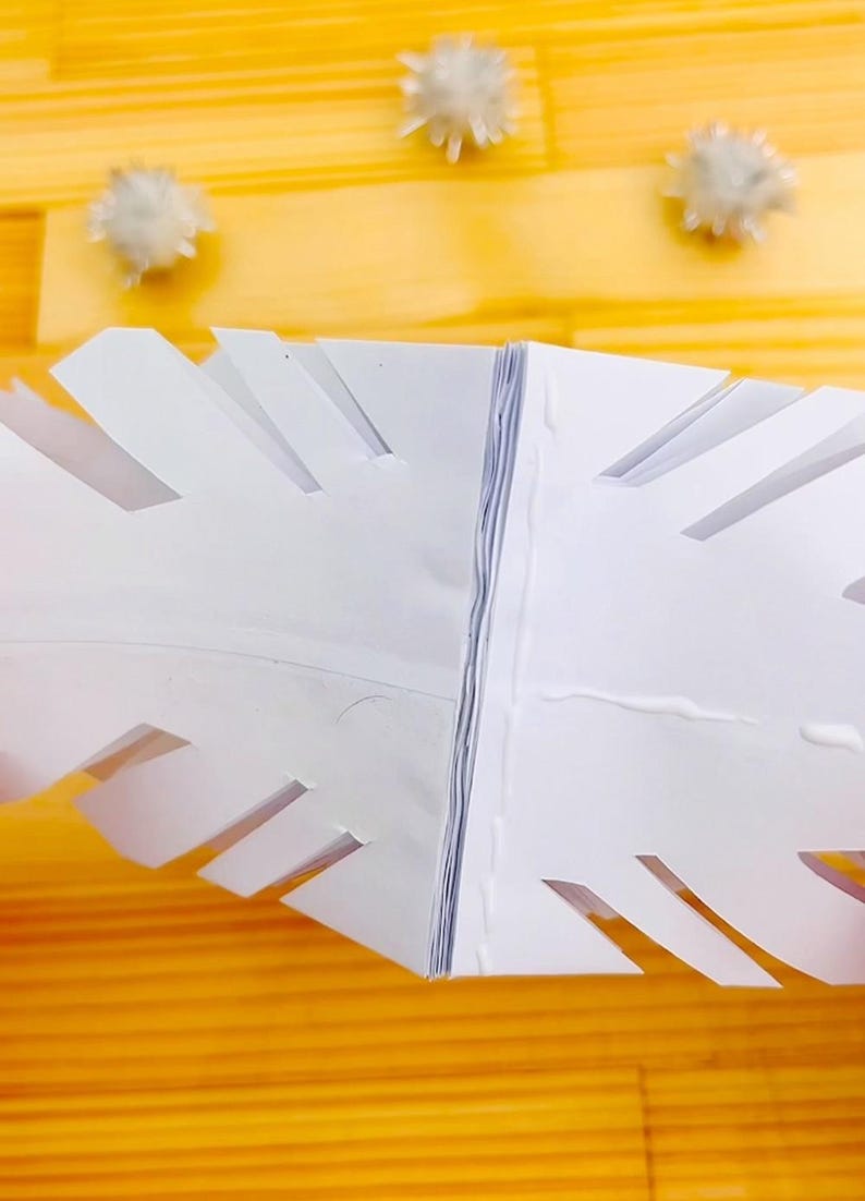 3D Paper Snowflake Template, Christmas Craft, Downloadable Template - Etsy