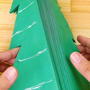 Honeycomb Paper Tree Template, Christmas Craft, Downloadable Template ...