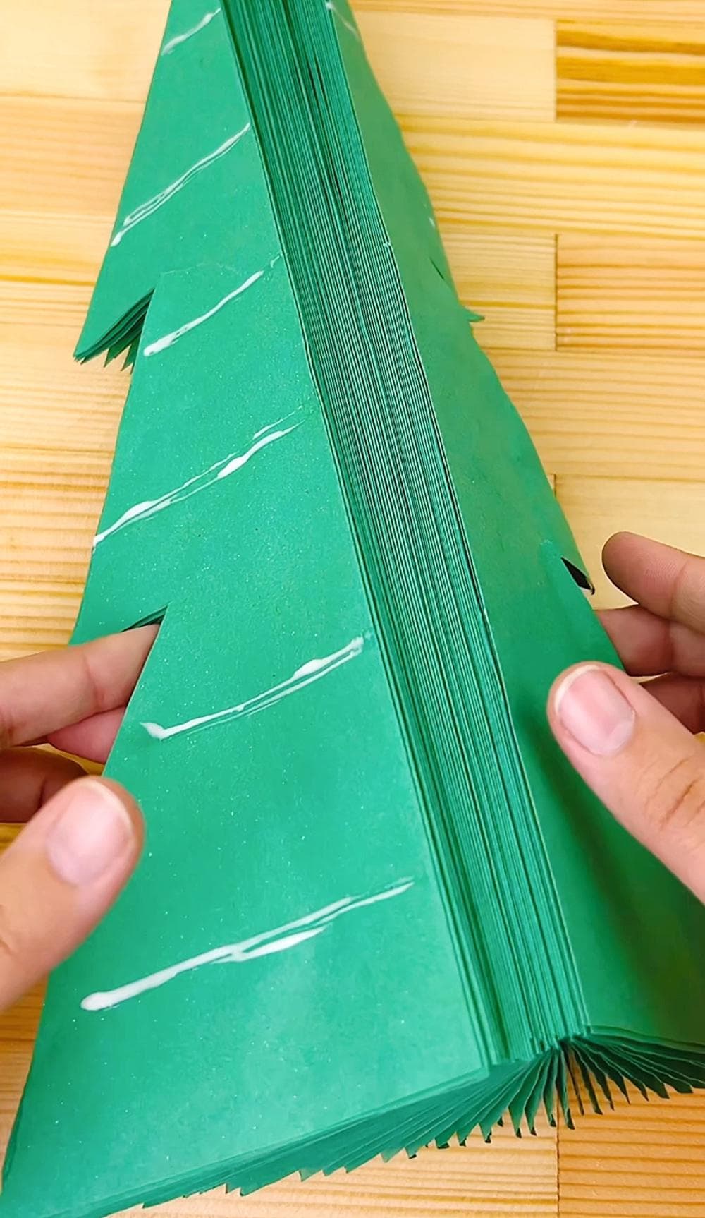 Honeycomb Paper Tree Template, Christmas Craft, Downloadable Template ...