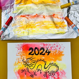 Lunar New Year Craft 2024, Lunar Dragon Craft, Chinese New Year Art ...