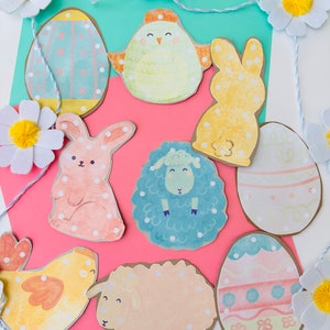 Easter Lacing Cards, Easter Cards, Easter Printable Card, Preschool ...