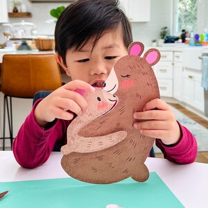 Animal Printable Craft for Kids - Fine Motor Skills Printable, Learning ...